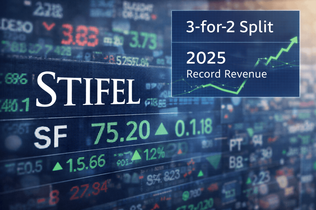 Stifel Financial 2025 results: record revenue & stock split | Grafa